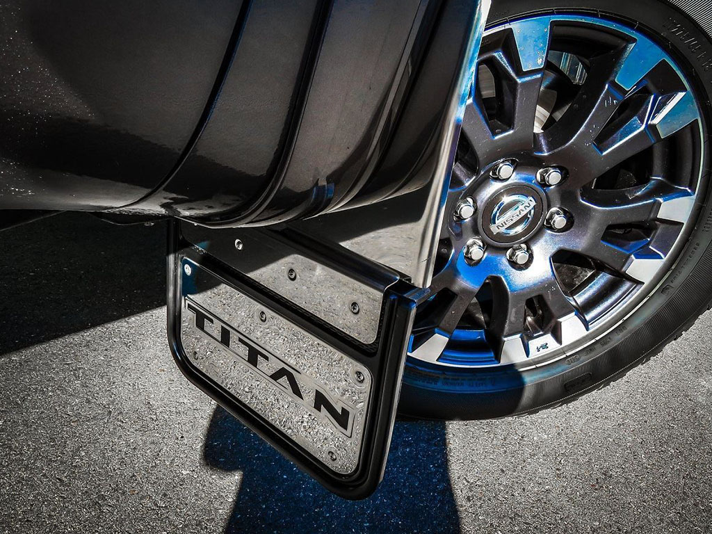 Truck Hardware Custom Stainless Steel Mud Flaps | RealTruck