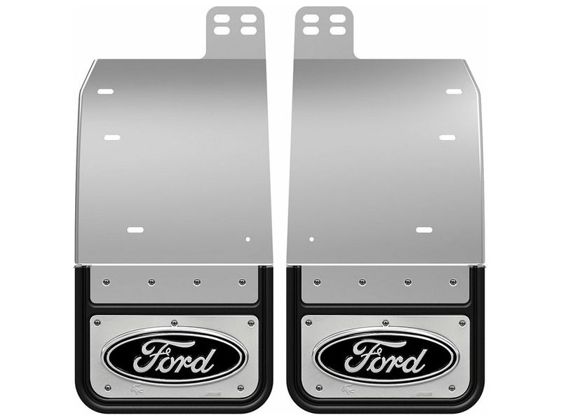 Truck Hardware Custom Stainless Steel Mud Flaps | RealTruck