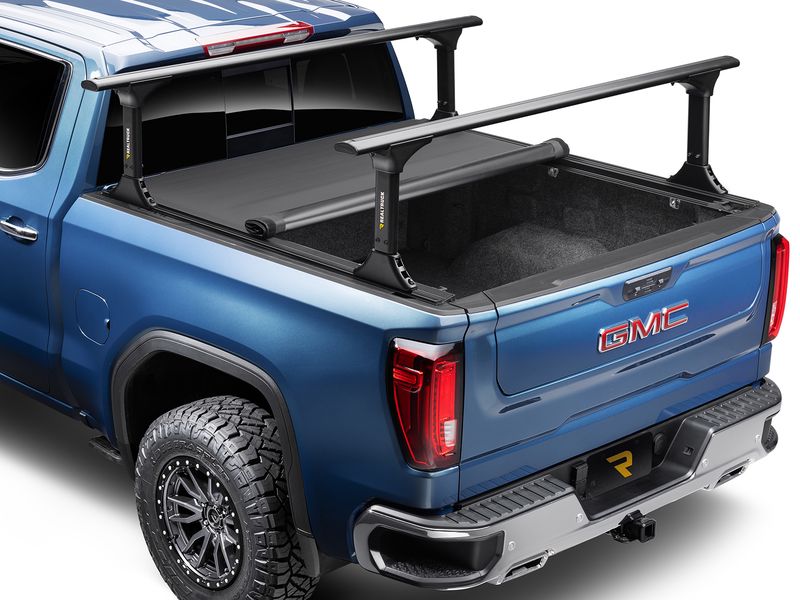 RealTruck TruXedo Pro X15 TS Soft Roll-Up Tonneau Cover w/ T-Slot Rails ...