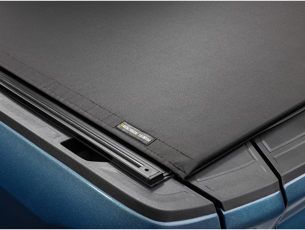 RealTruck TruXedo Pro X15 TS Soft Roll-Up Tonneau Cover w/ T-Slot Rails ...