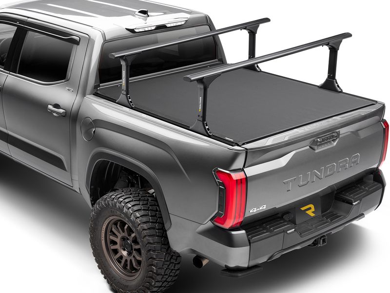 RealTruck TruXedo Pro X15 TS Soft Roll-Up Tonneau Cover w/ T-Slot Rails ...