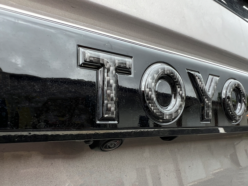 Tufskinz Liftgate Lettering Overlays LCR001-DCF-G | RealTruck