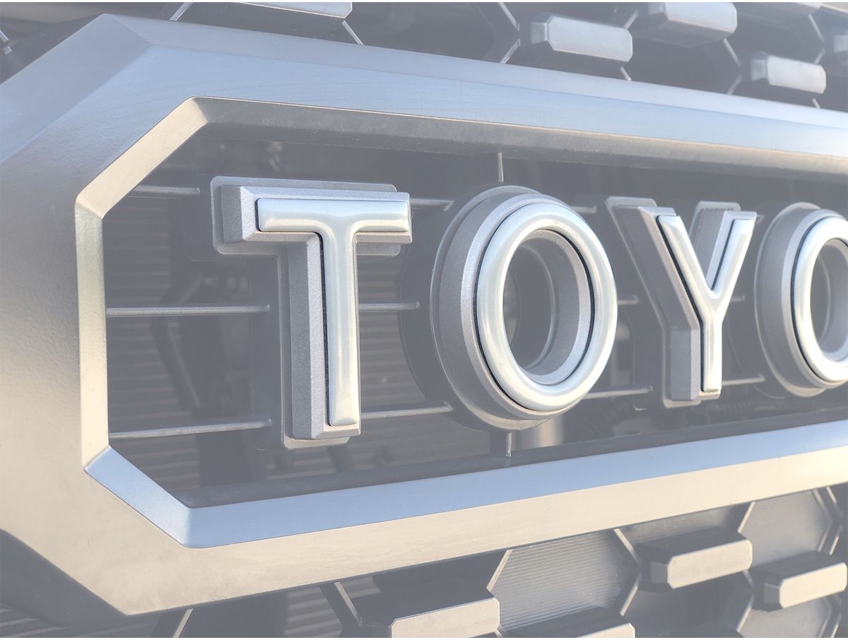 Tufskinz Skid Plate Lettering Inserts TAC016-SIB-G | RealTruck