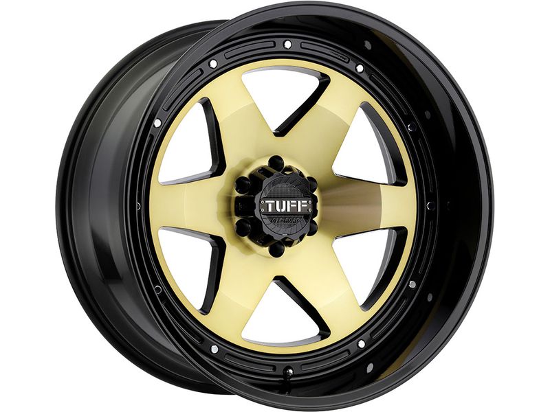 Tuff Gold & Black T1A Wheels | RealTruck