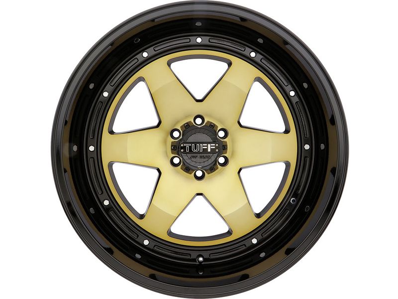 Tuff Gold & Black T1A Wheels | RealTruck