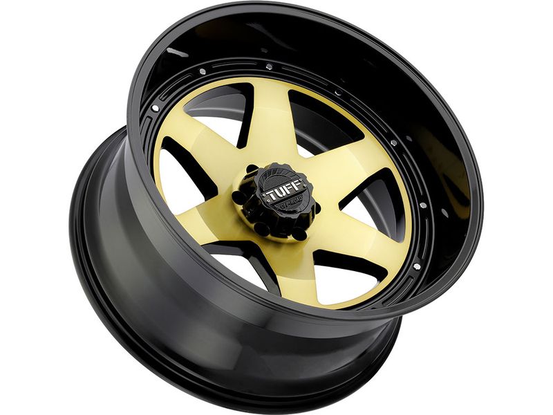 Tuff Gold & Black T1A Wheels | RealTruck