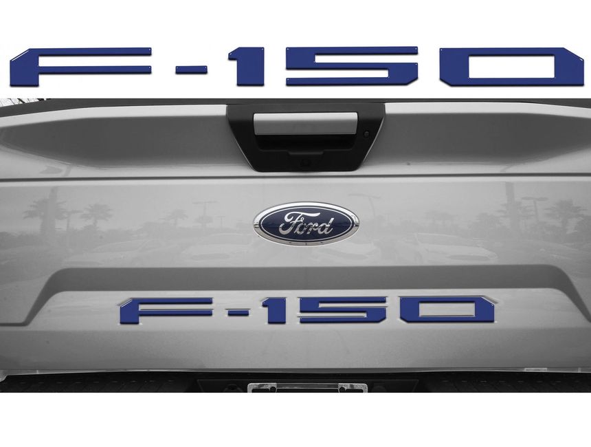 Tufskinz Ford Tailgate Lettering Emblems FRD002-BEF-G | RealTruck