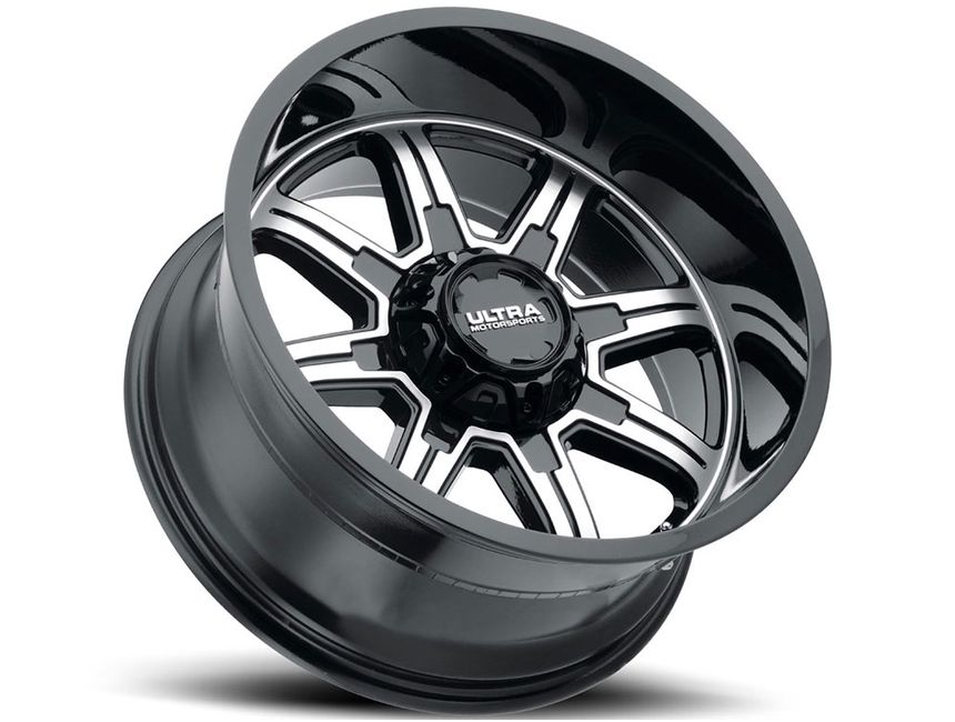 Ultra Machined Gloss Black Menace Wheels | RealTruck