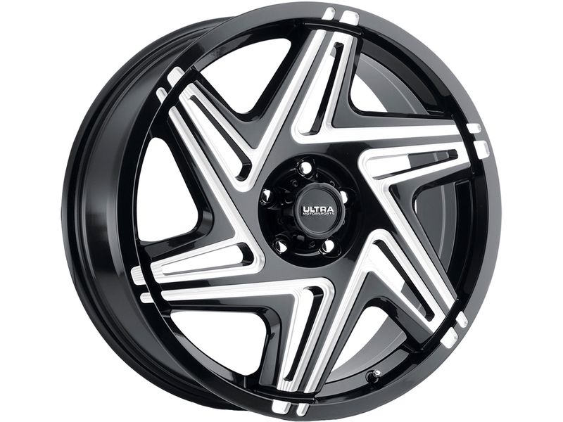 Ultra Milled Gloss Black Sinister Wheels | RealTruck