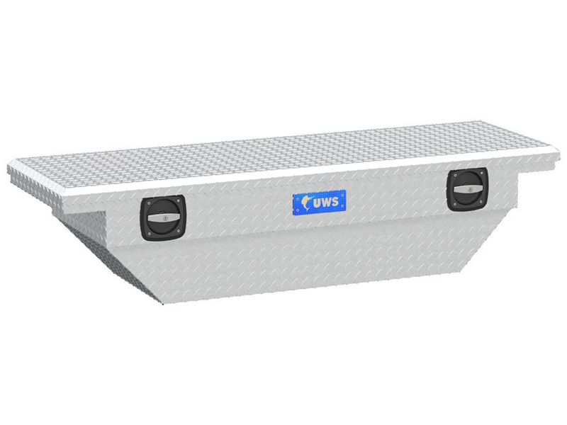 UWS Secure Lock Angled Truck Toolbox EC11021 | RealTruck