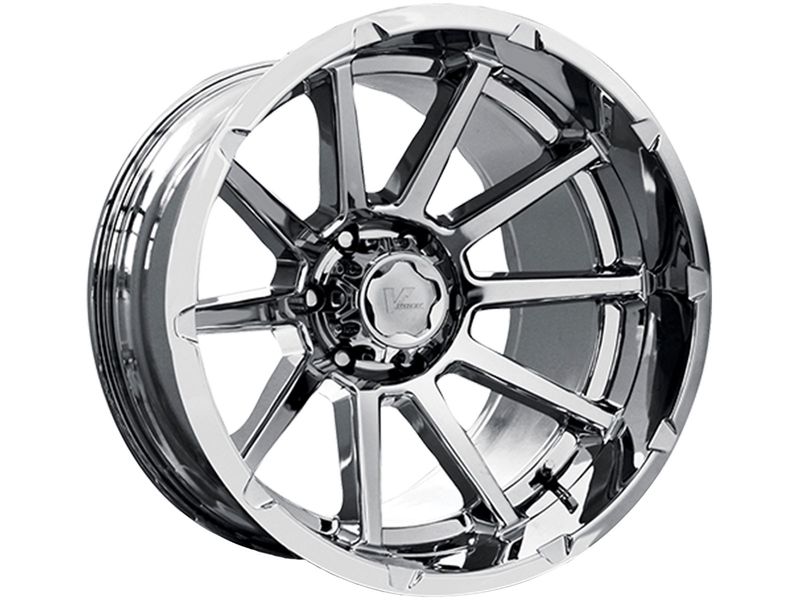 V-Rock Chrome VR13X Tactical Wheels | RealTruck