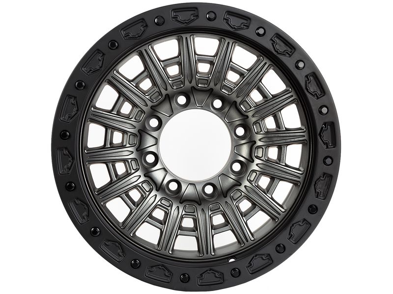Venomrex Grey VR801BL Wheel VOR-VR801BL.17090.8170.125.18C.TG | RealTruck