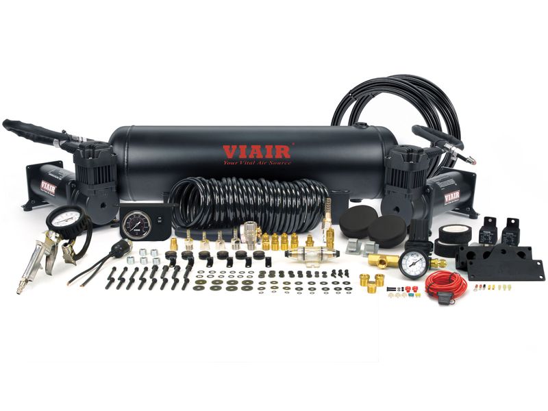 VIAIR On-Board Stealth Dual 444C Air Compressors 20020 | RealTruck