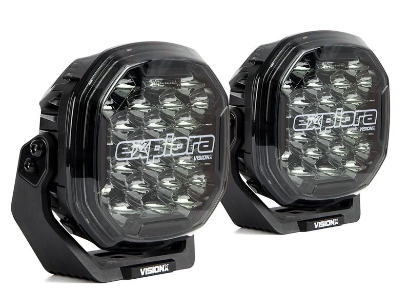 Vision X Explora 7" LED Driving Lights | RealTruck
