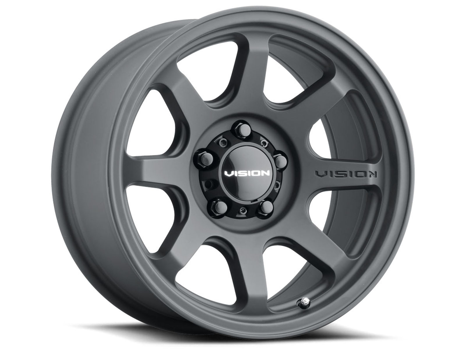 Vision Matte Black Flow Wheels | RealTruck