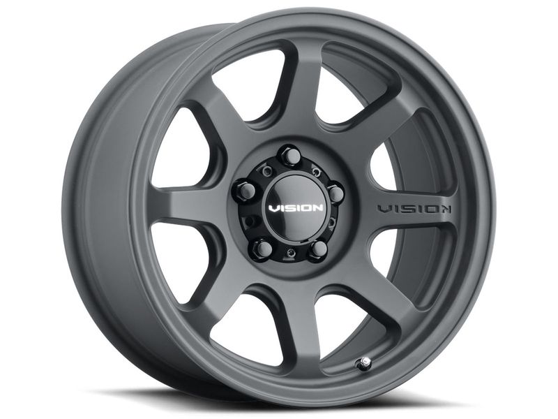 Vision Matte Black Flow Wheels | RealTruck