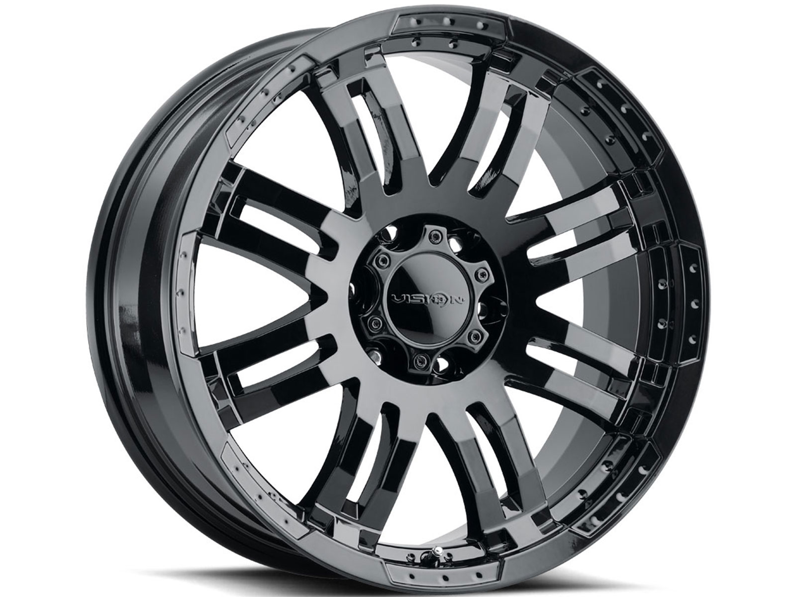 Vision Gloss Black Warrior Wheel 375H7883GB25 | RealTruck