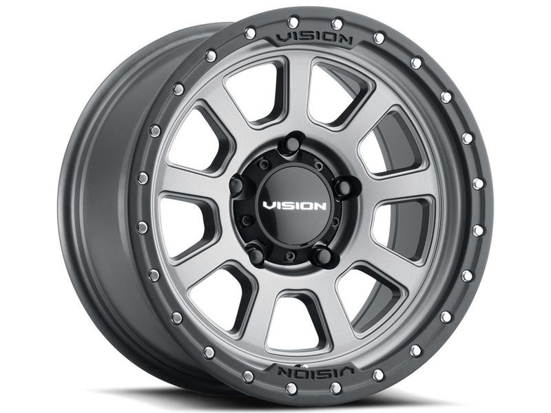 Vision Grey Ojos Wheel 350-2970SGBL-12 | RealTruck