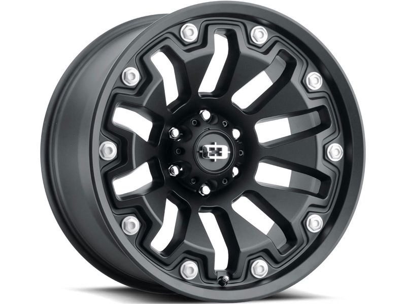 Vision Matte Black Armor Wheel 362-20050SB-25 | RealTruck