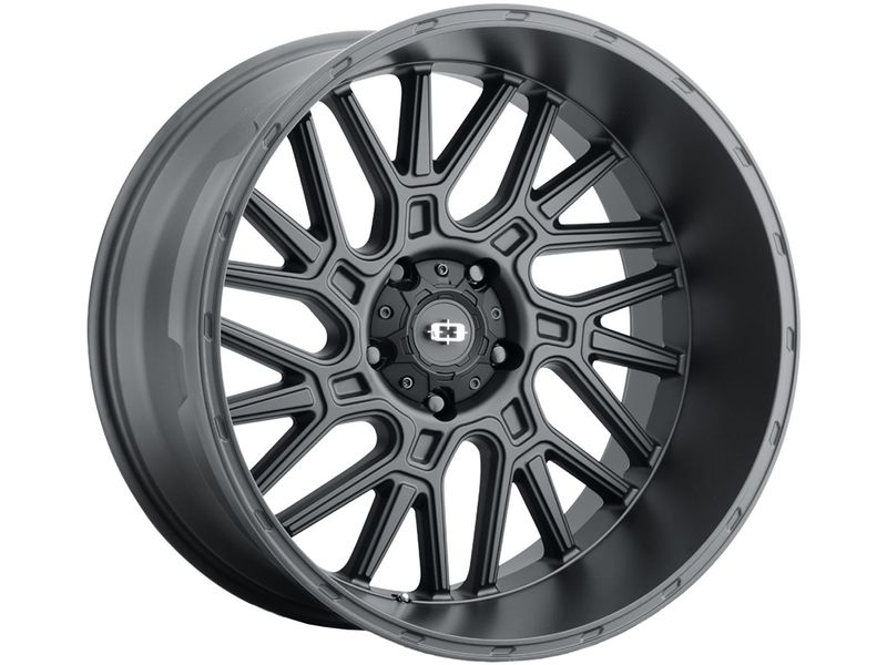 Vision Matte Black Brawl Wheels | RealTruck
