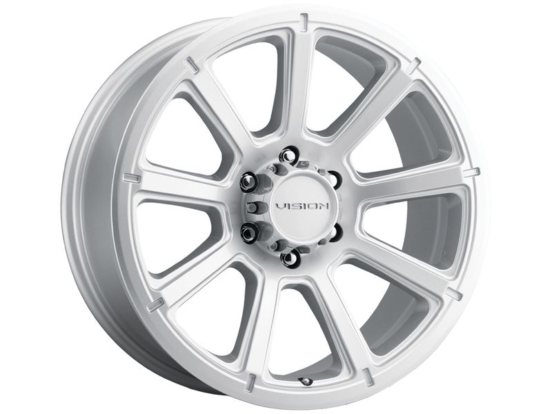 Vision Silver Turbine Wheels | RealTruck