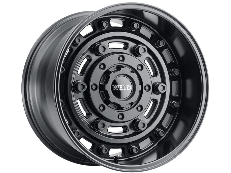 Weld Off-Road Matte Black Fortress Wheel W13500018600 | RealTruck