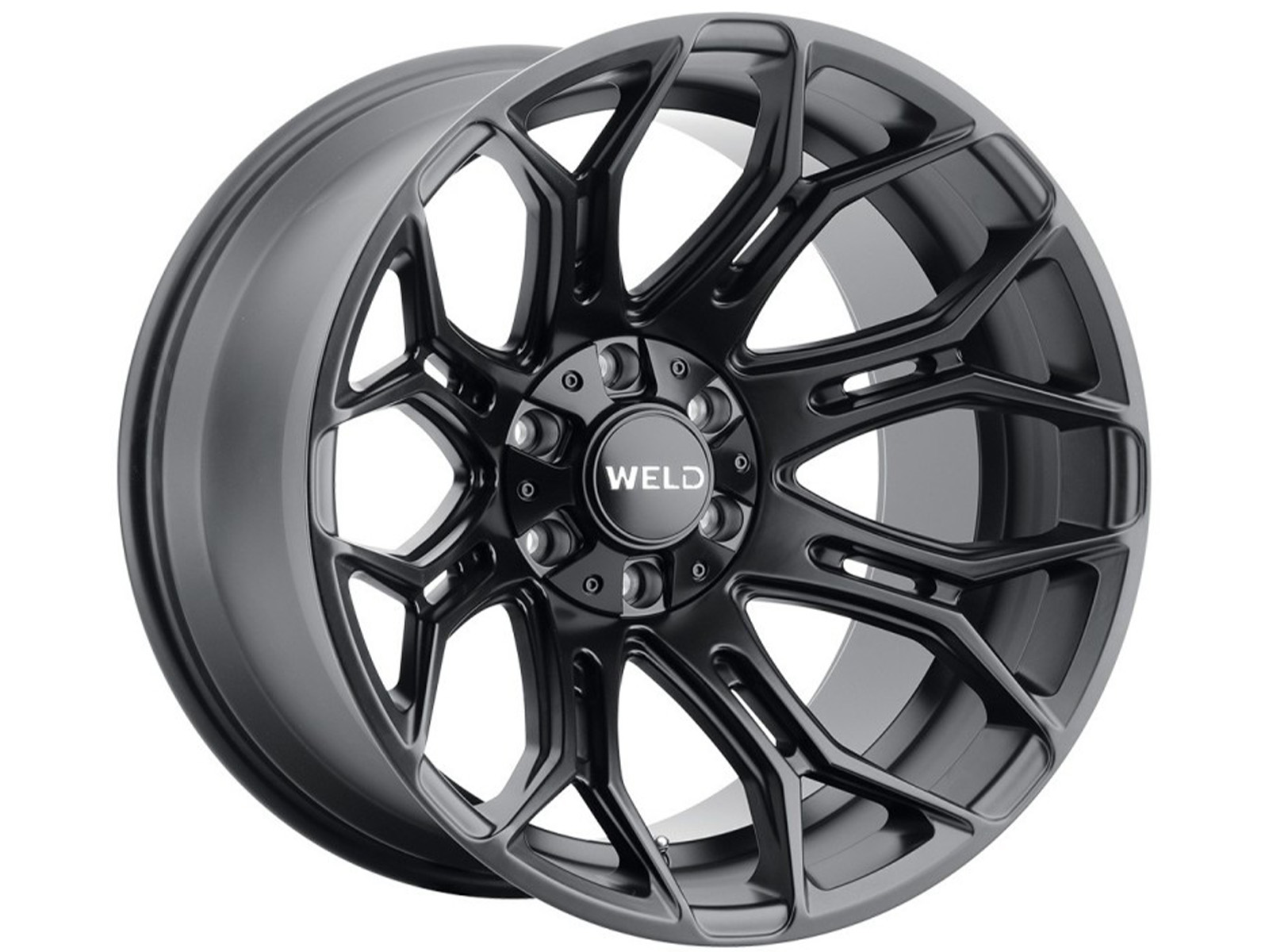Weld Off-Road Matte Black Gradient C Wheel W16502082475 | RealTruck