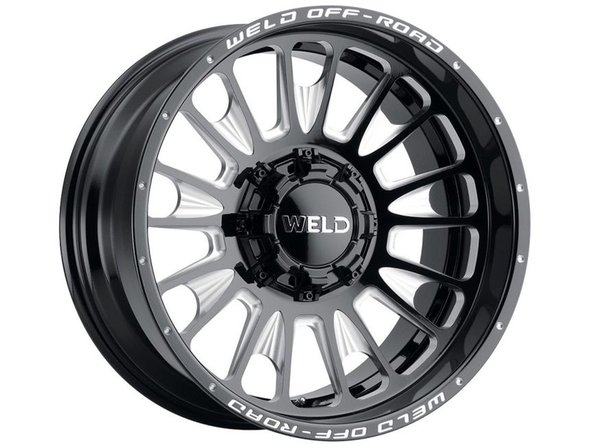 Weld Off-Road Milled Gloss Black Scorch Wheels | RealTruck
