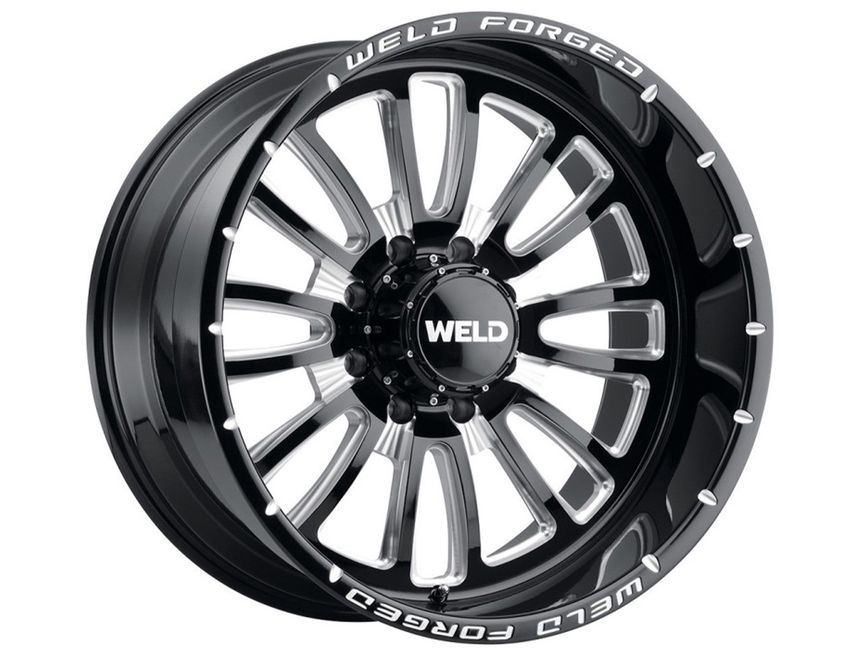 Weld Forged Milled Gloss Black Vektor XT Wheels | RealTruck