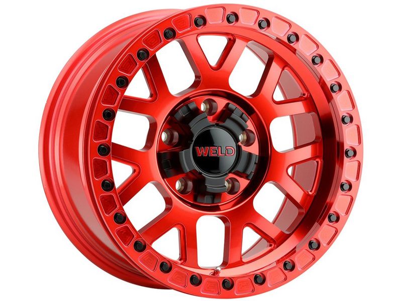 Weld Off-Road Red Cinch Beadlock Wheels | RealTruck