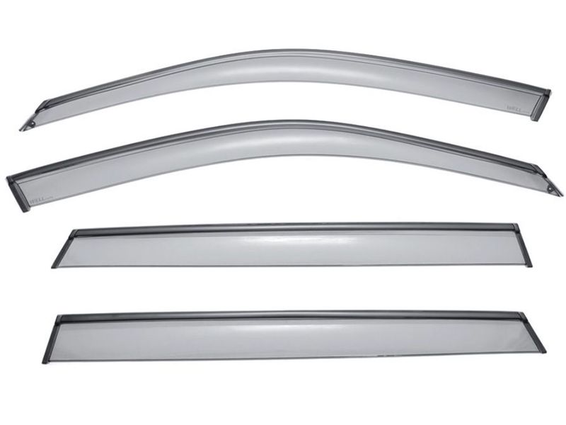 WELLvisors Tape-On Window Deflectors 3-847HD043 | RealTruck