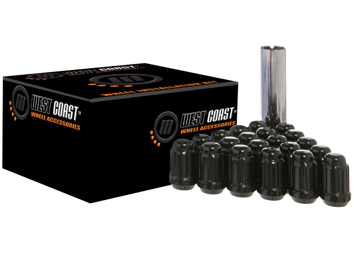 West Coast Lug Nut Kit W55014SB | RealTruck