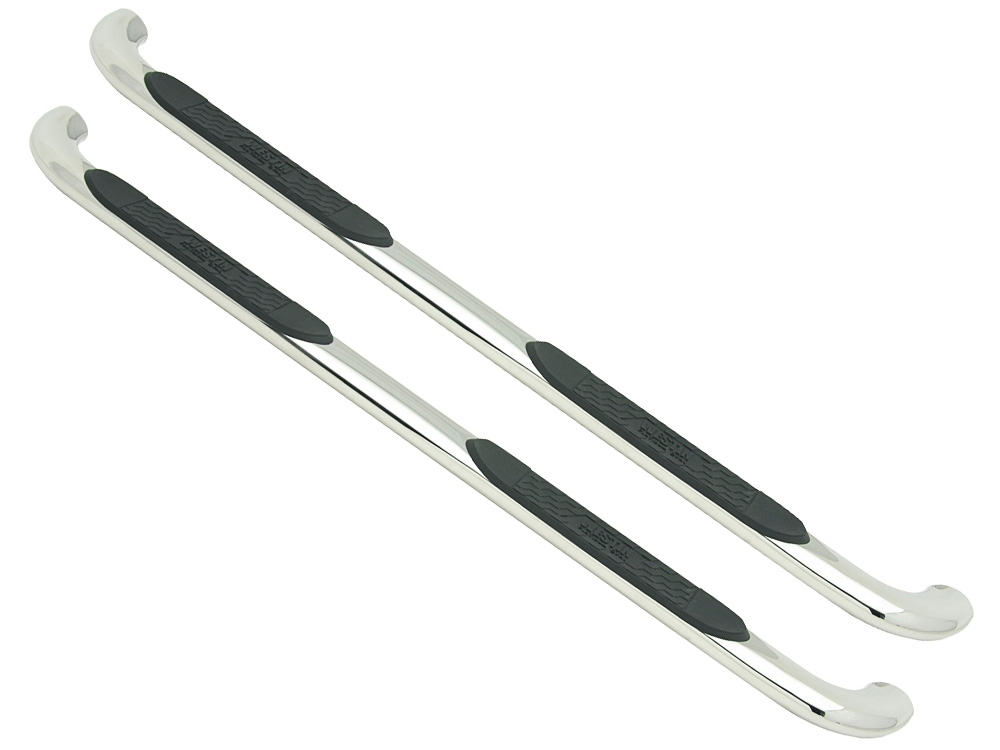Westin Platinum 4" Stainless Oval Nerf Step Bars | RealTruck