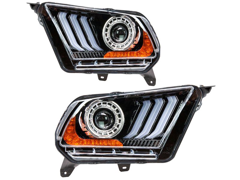 Renegade Sequential LED DRL Projector Headlights CHRNG0612-B-SQ | RealTruck