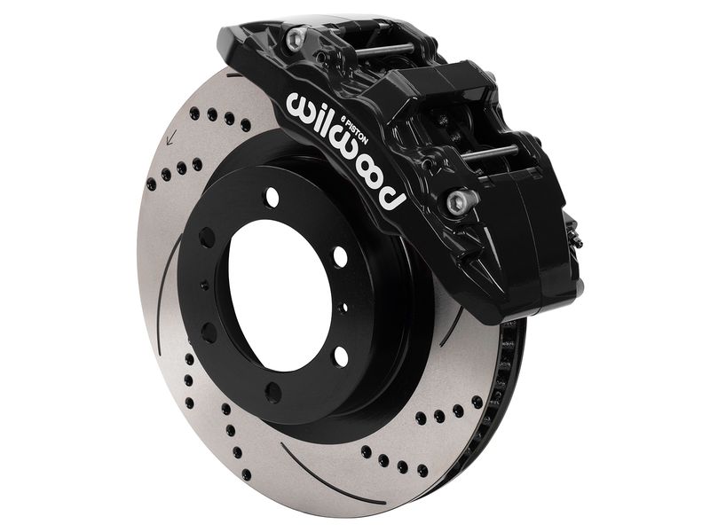 Wilwood AERO6 Direct Mount Big Brake Front Brake Kit 140-17528-D ...