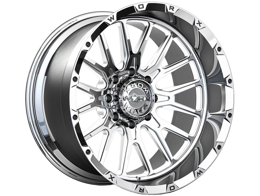 Worx Off-Road Forged Polished 818 Wheels | RealTruck