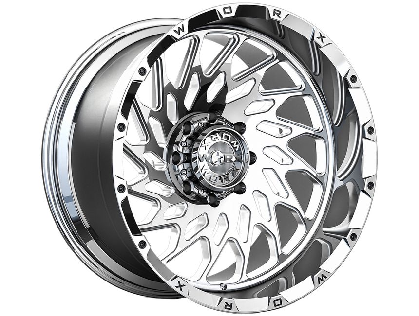 Worx Off-Road Forged Polished 820 Wheels | RealTruck