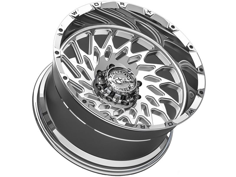 Worx Off-Road Forged Polished 820 Wheels | RealTruck