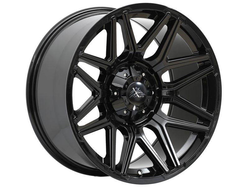 X Drive Gloss Black Crank Wheels | RealTruck