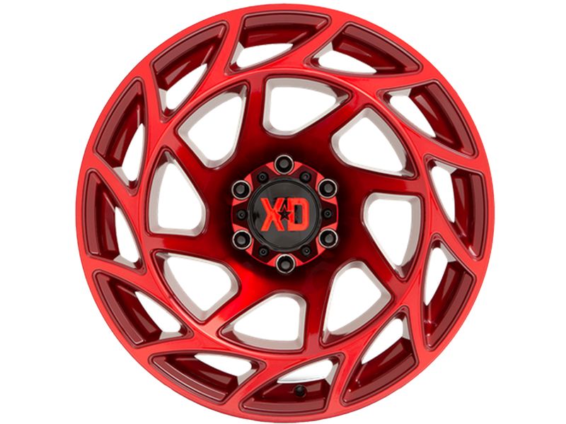 XD Series Red XD860 Onslaught Wheels | RealTruck