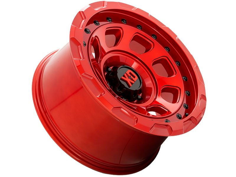XD Series Red XD861 Storm Wheels | RealTruck