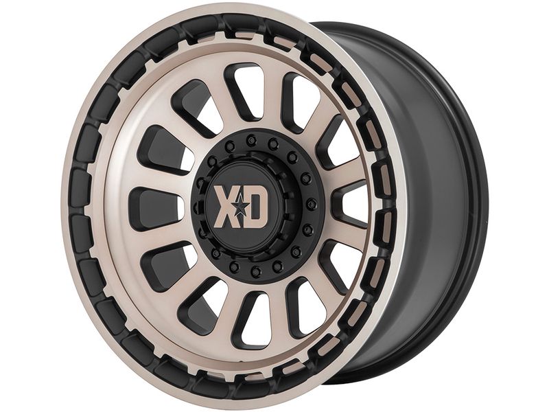 XD Series Tinted Black XD856 Omega Wheels | RealTruck