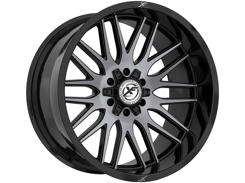 XF Offroad Brushed & Black XF-240 Wheels | RealTruck