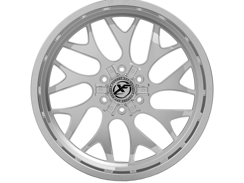 XFO-XFX-301171061351397+12CH XF Offroad Forged Chrome XFX-301 Wheel ...