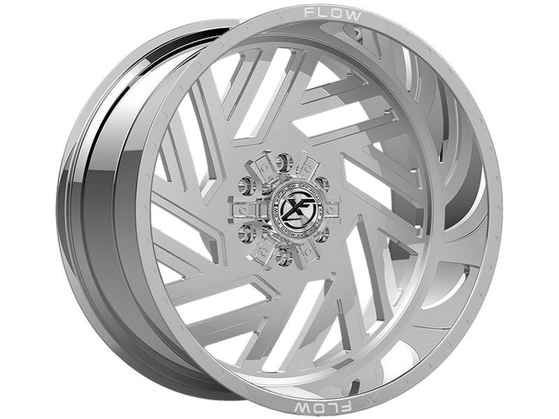 XF Flow Offroad Chrome XFX-304 Wheels | RealTruck