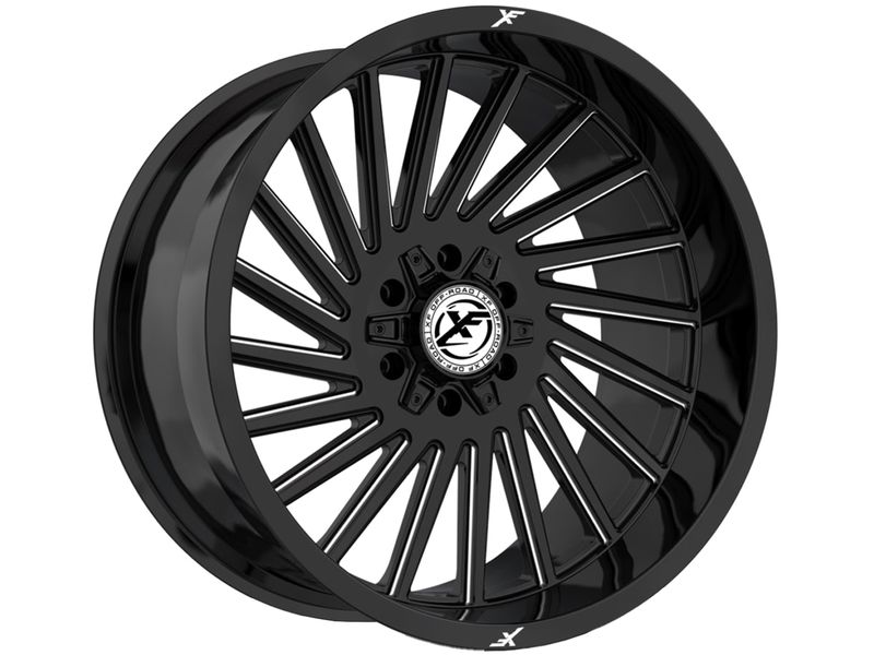 XF Offroad Milled Gloss Black XF-239 Wheels | RealTruck