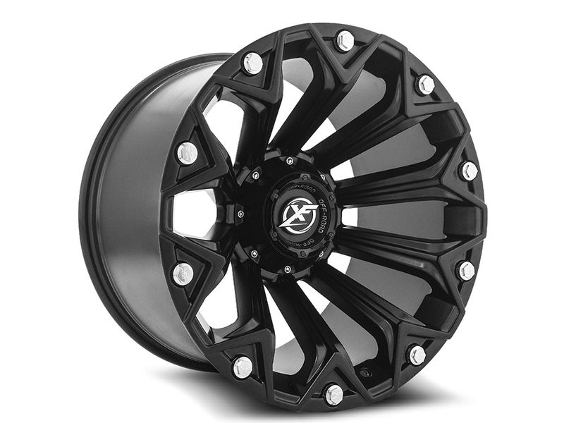 XF Offroad Satin Black XF-212 Wheels | RealTruck