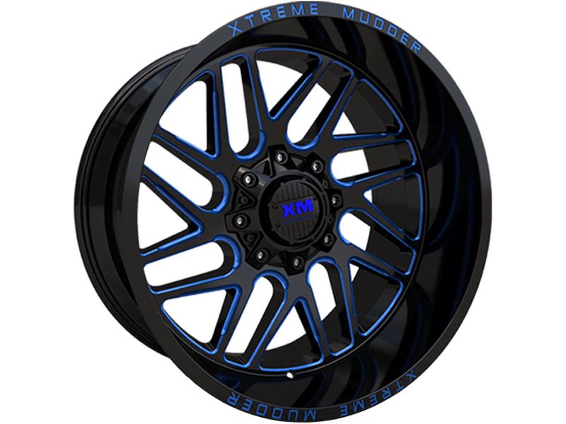 XM Offroad Black & Blue XM-339 Wheel XM339201061356139-12106GBBM ...