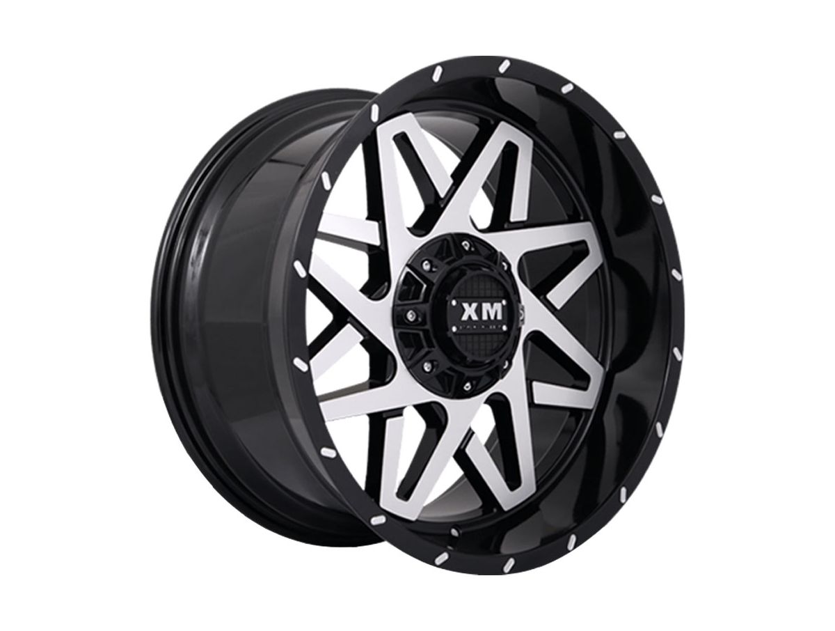 XM Offroad Machined Gloss Black XM-313 Wheels | RealTruck