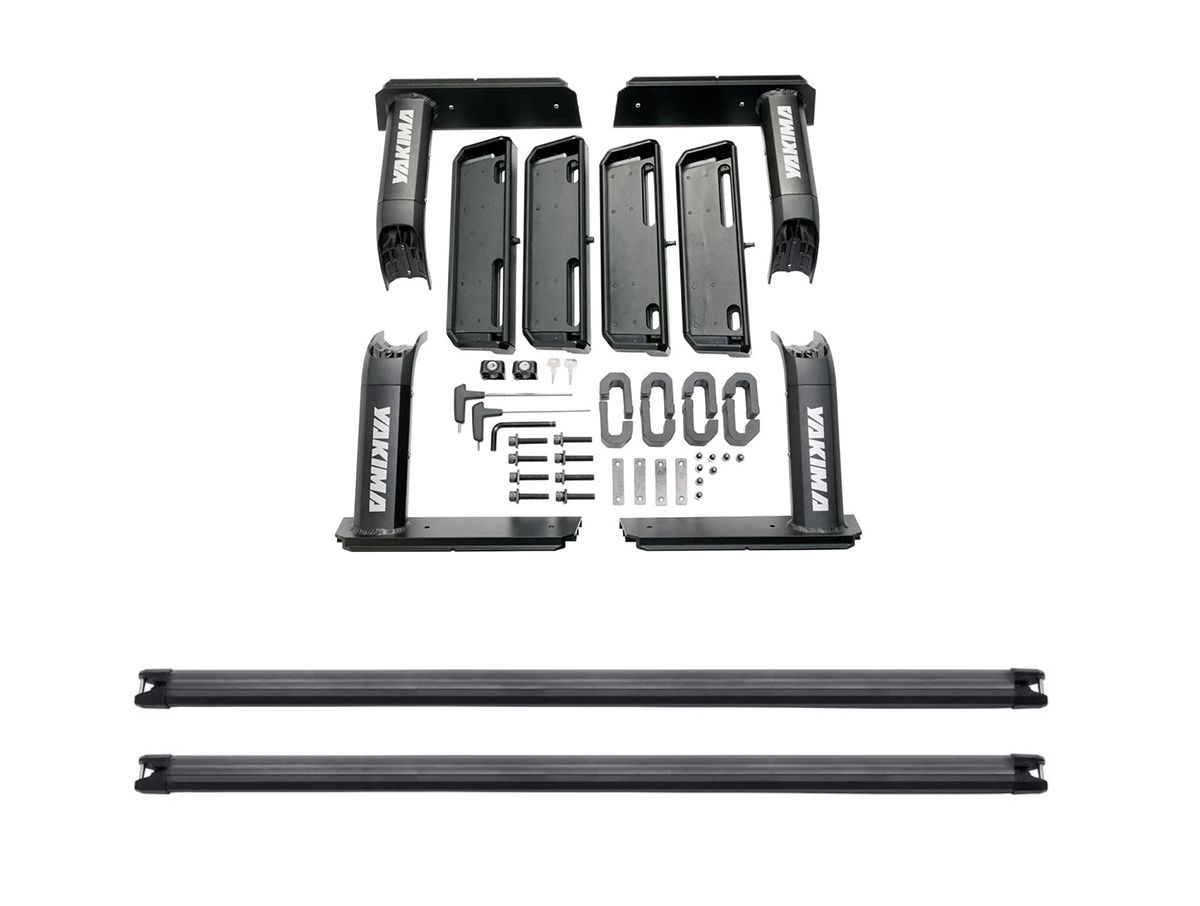 Yakima OutPost HD Mid-Height Truck Bed Rack w/ 68-Inch Bars 8001152&YAK ...